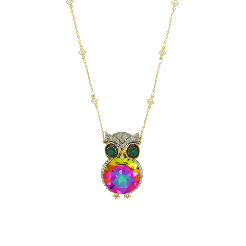 Hooting Owl Necklace – Butler & Wilson