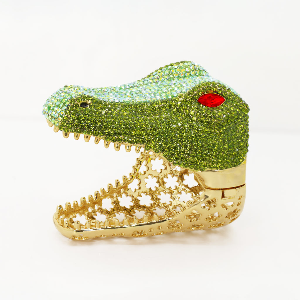 Large Crystal Crocodile Cuff – Butler & Wilson