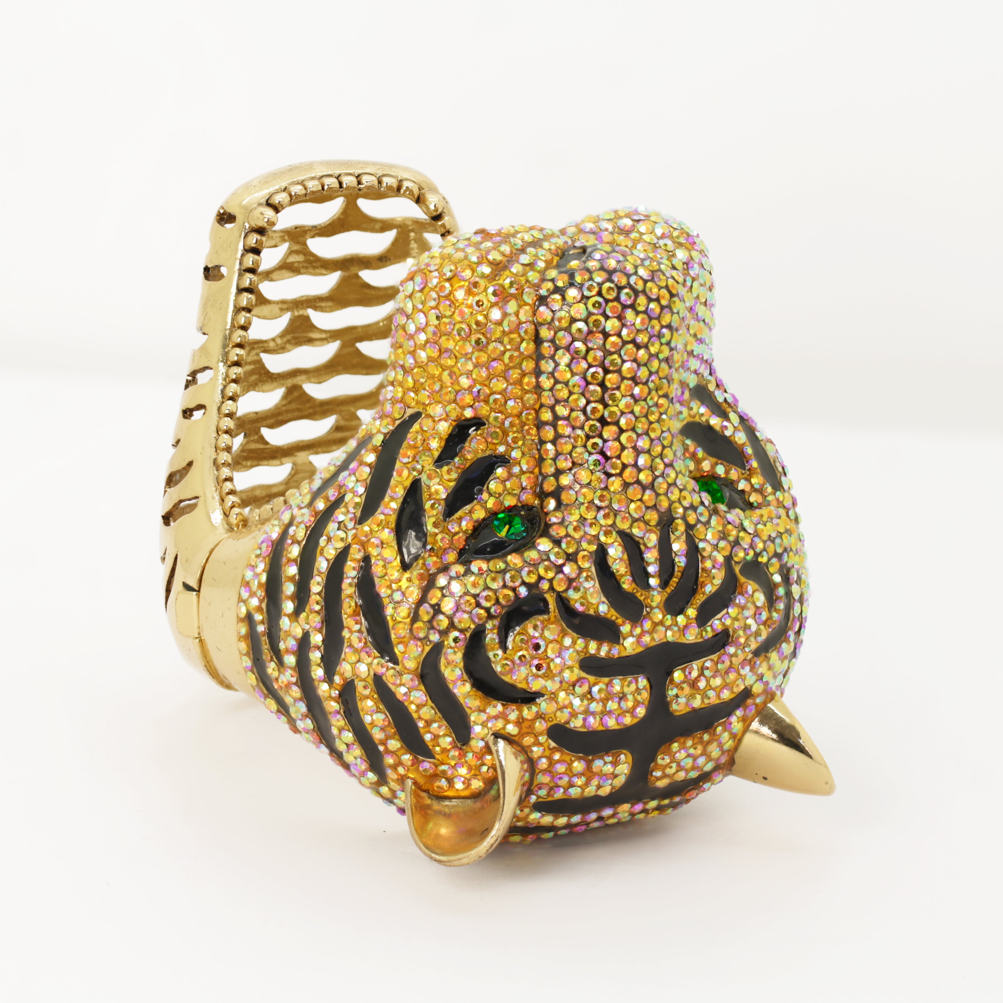 Large Crystal Tiger Cuff – Butler & Wilson