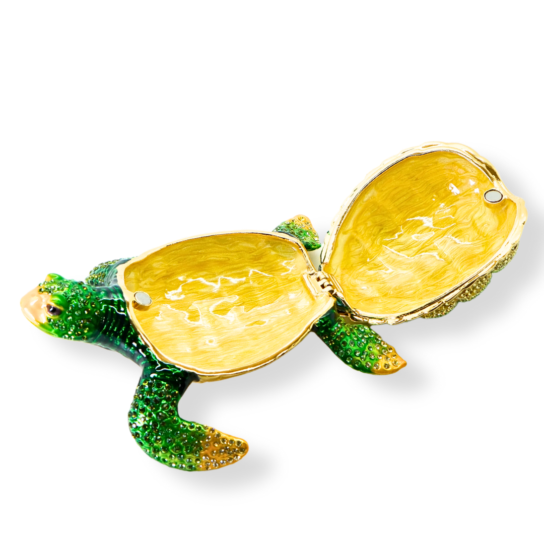 Crystal Turtle Trinket Box | Crystal Accessory | Butler & Wilson