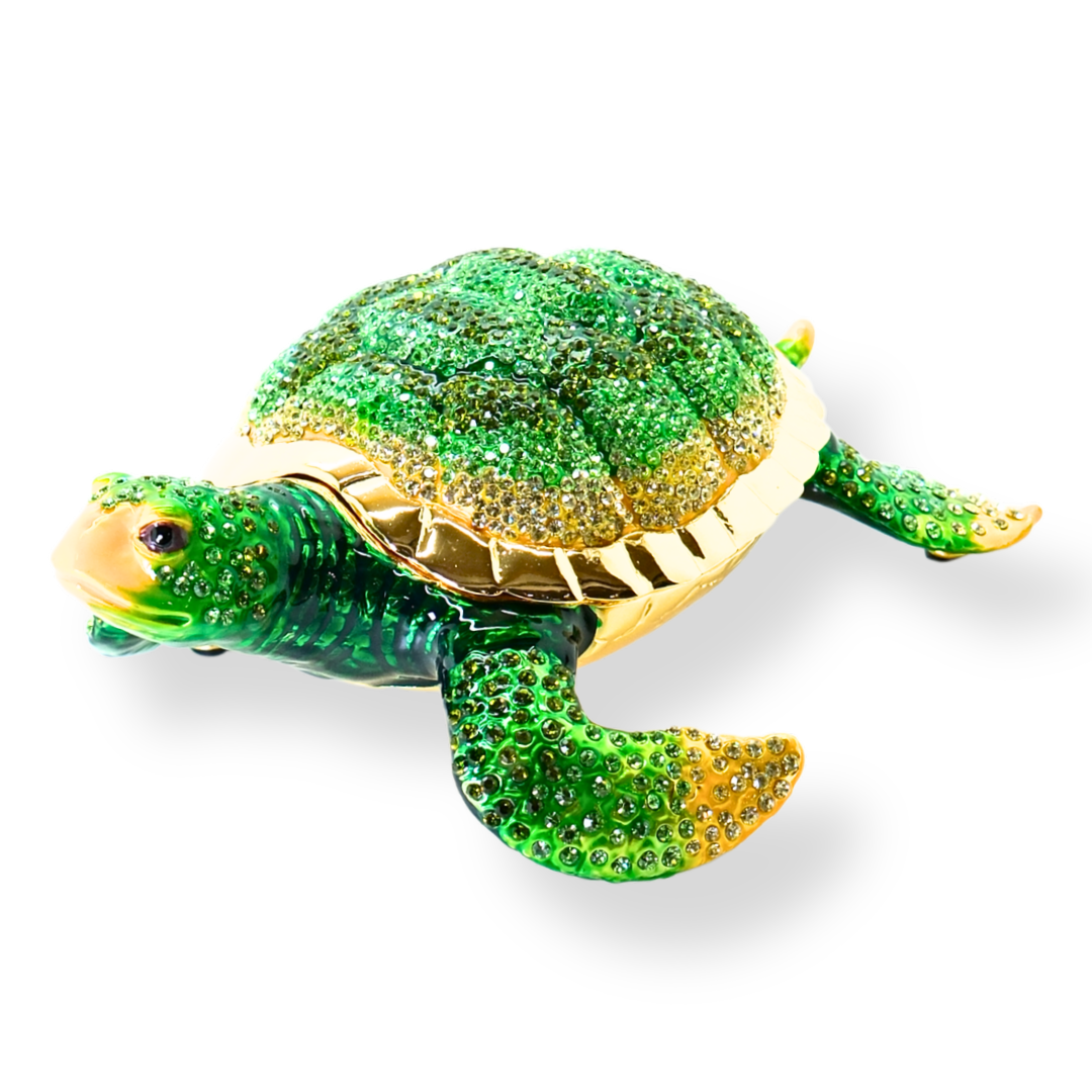 Crystal Turtle Trinket Box | Crystal Accessory | Butler & Wilson