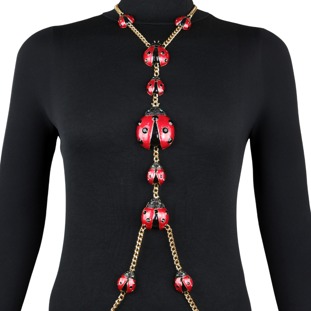 Ladybird Body Chain – Butler & Wilson