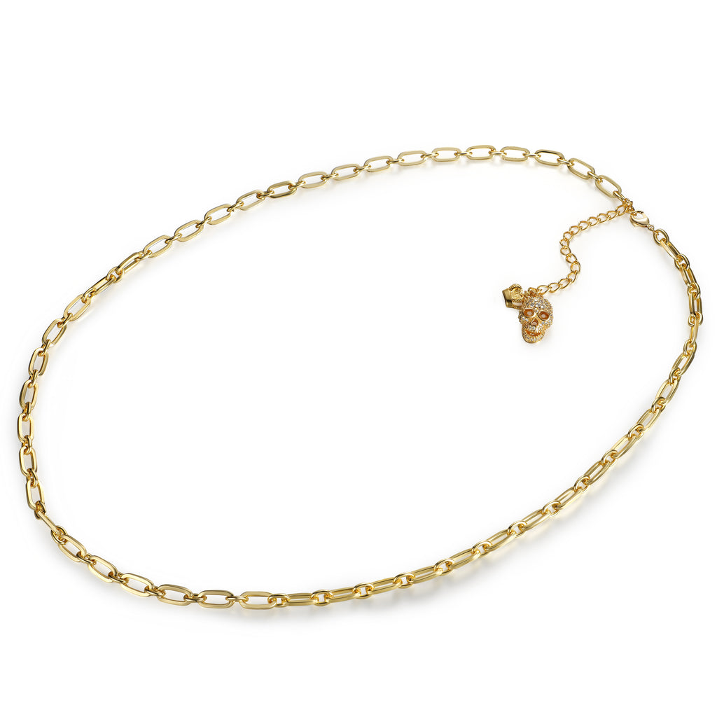 Crystal Skull Chain Belt – Butler & Wilson