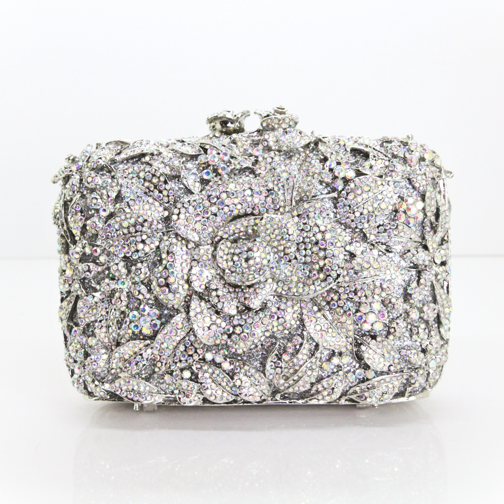 Crystal Floral Clutch Bag – Butler & Wilson