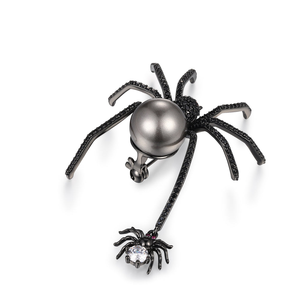 Double Spider Brooch – Butler & Wilson