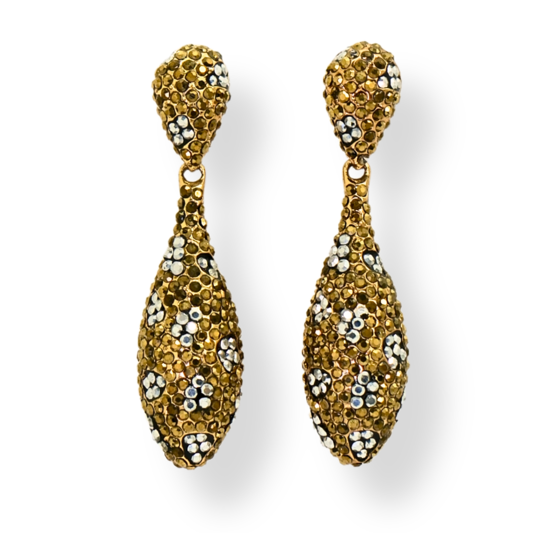 Double Drop Crystal Earrings – Butler & Wilson