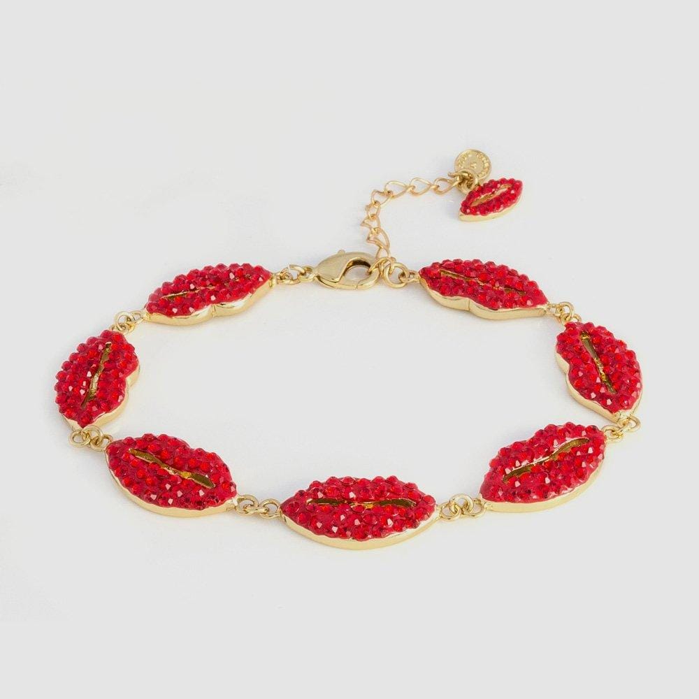 Crystal Multi Lip Bracelet | Butler & Wilson
