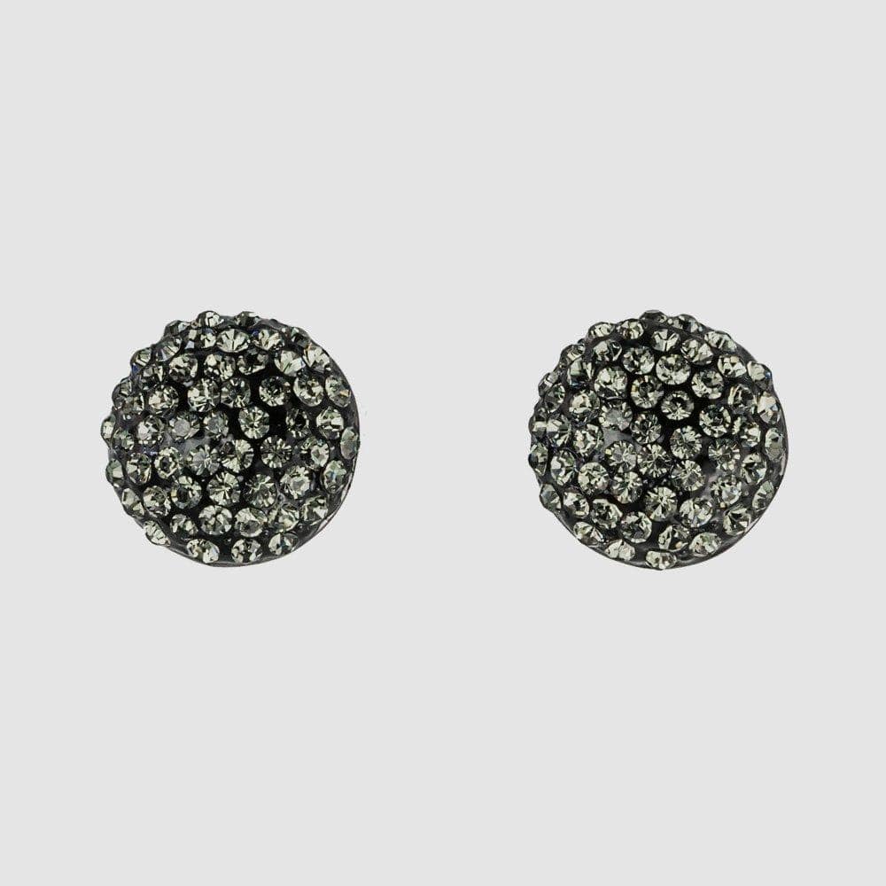 Large Crystal Stud Earrings